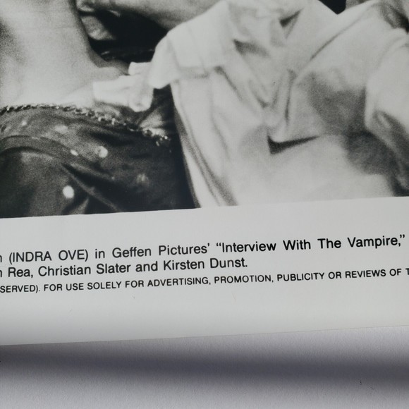 Art | Tom Cruise Indra Ove Interview With The Vampire 8x1 Bw Presshoto ...